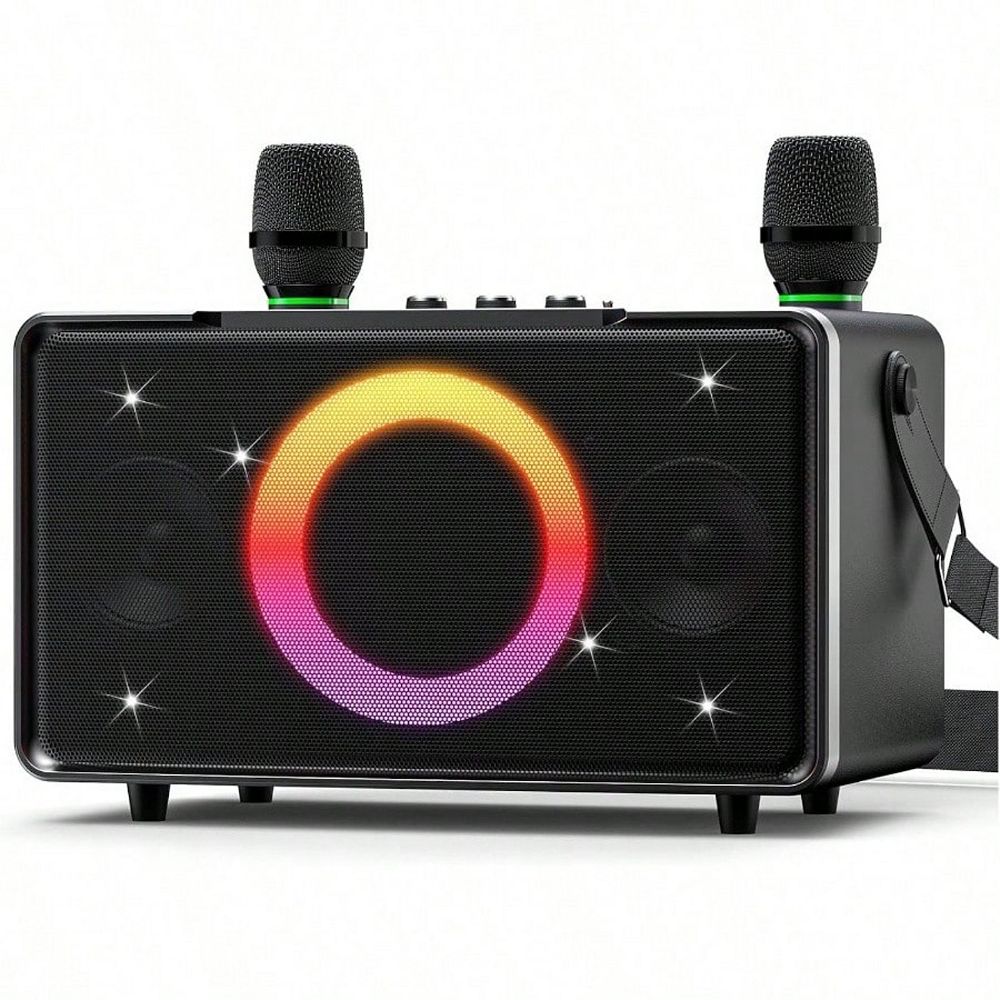 Bluetooth Wireless Speaker Microphone Battery Portable Sound Powerful ...