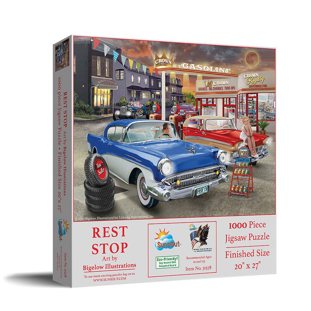 Rest Stop 1000 piece Jigsaw Puzzle