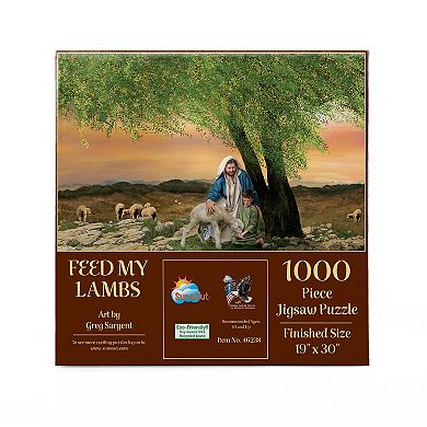 Feed My Lambs 1000 piece Jigsaw Puzzle