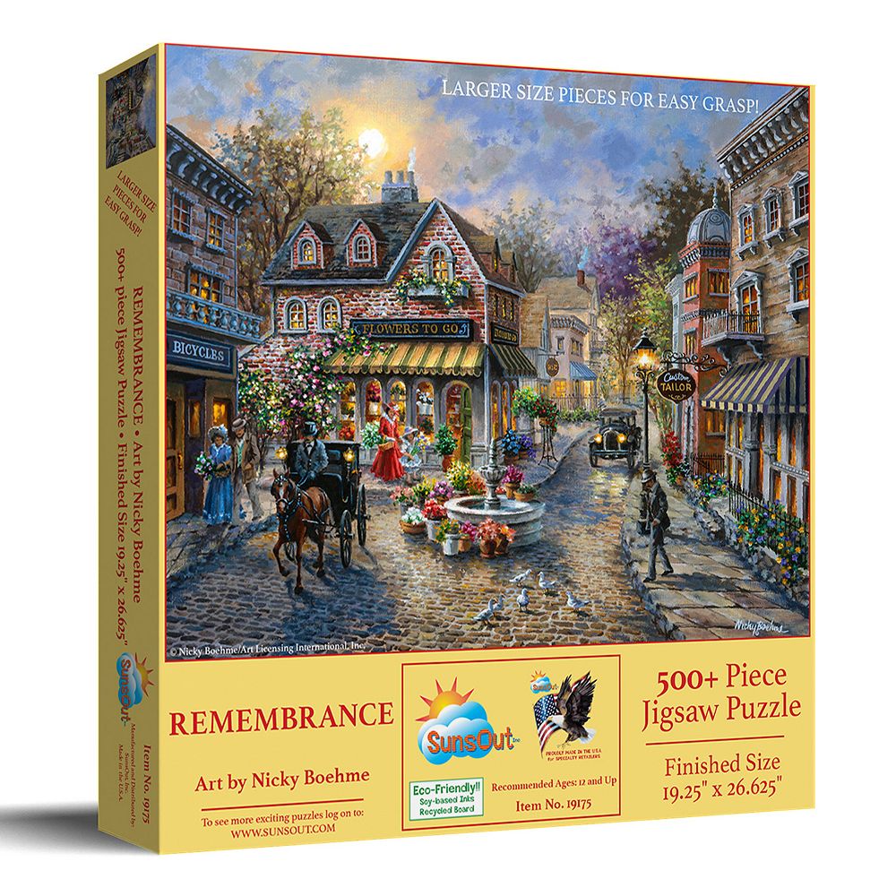 Remembrance 500 piece Large Piece Jigsaw Puzzle