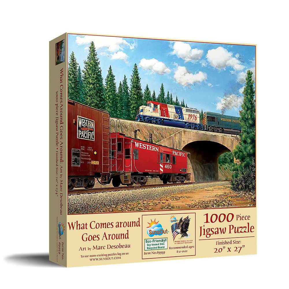 What Comes Around Goes Around 1000 piece Jigsaw Puzzle