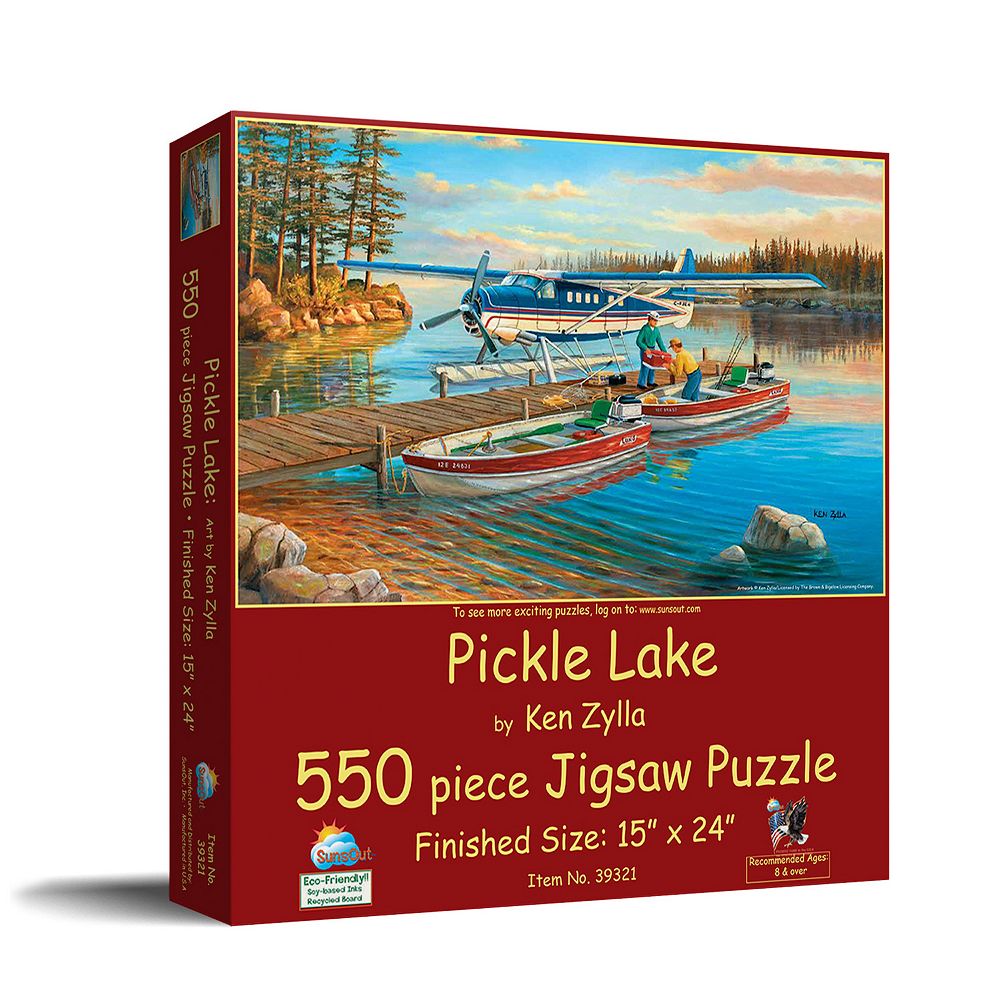 Pickle Lake 550 piece Jigsaw Puzzle