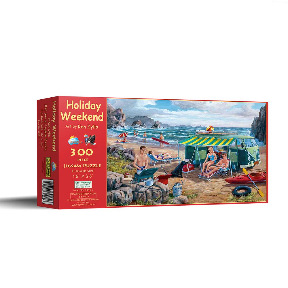 Holiday Weekend 300 piece Jigsaw Puzzle