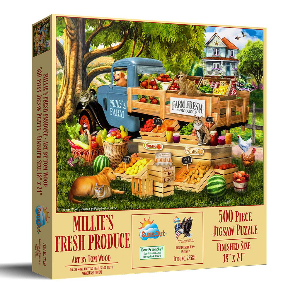 Millie's Fresh Produce 500 piece Jigsaw Puzzle