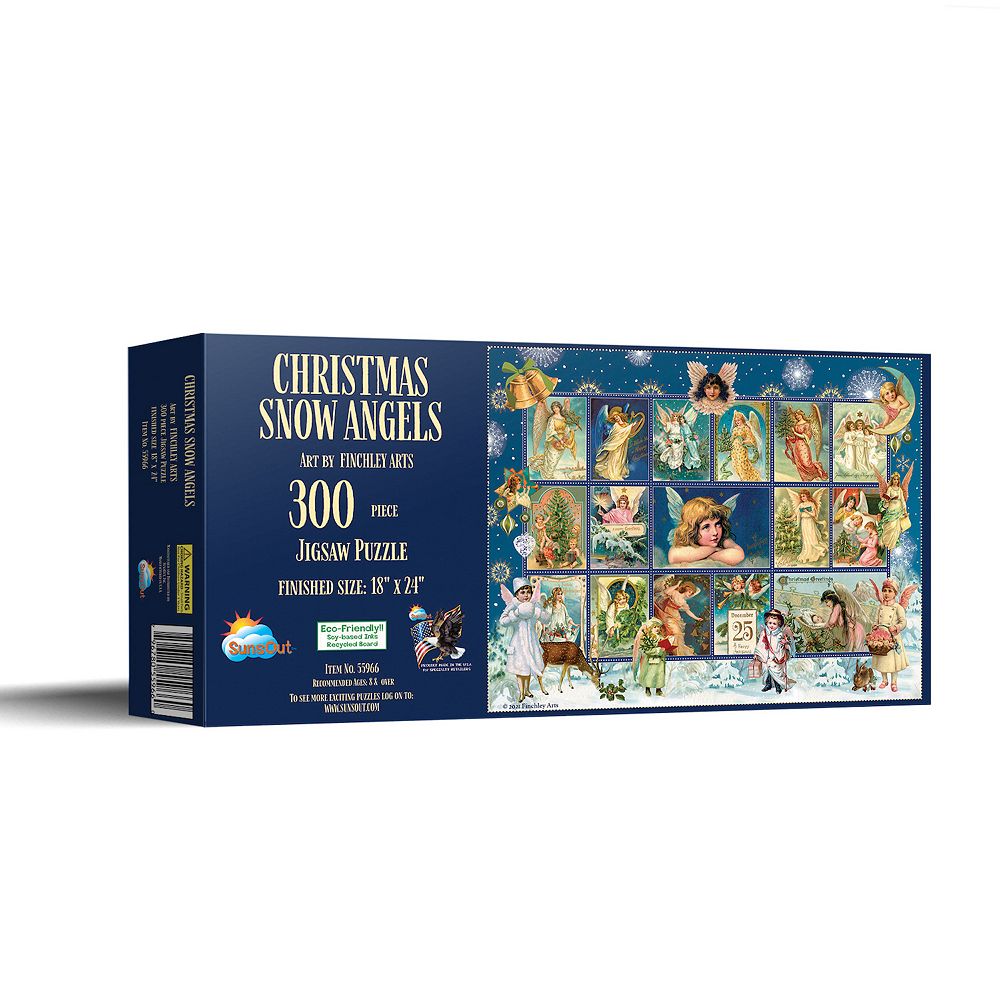 Christmas Snow Angels 300 piece Jigsaw Puzzle