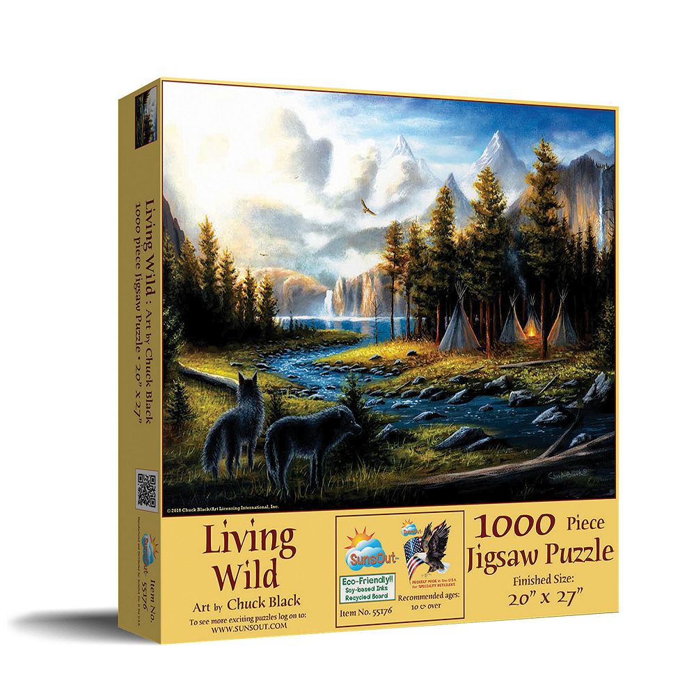 Living Wild 1000 piece Jigsaw Puzzle