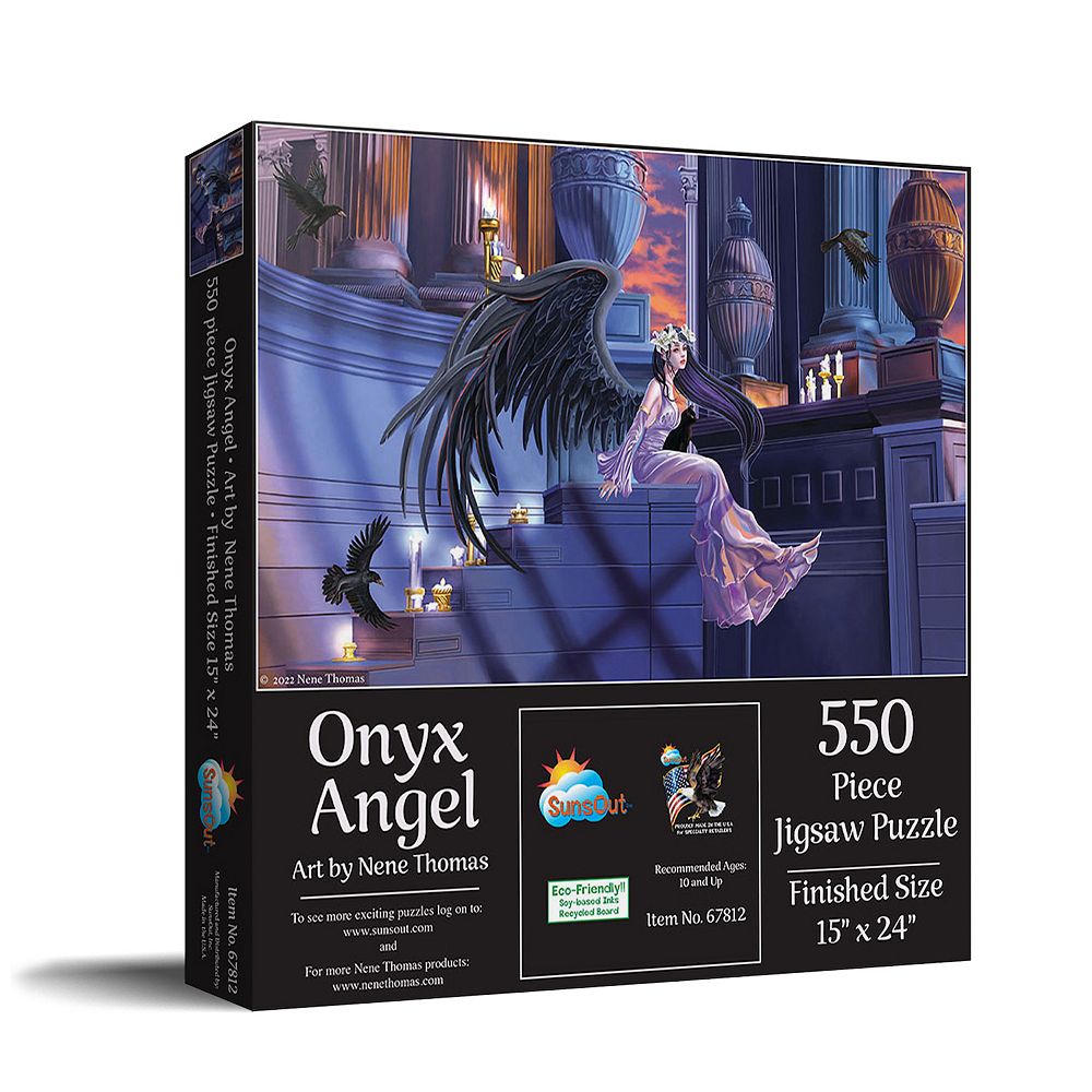 Onyx Angel 550 piece Jigsaw Puzzle