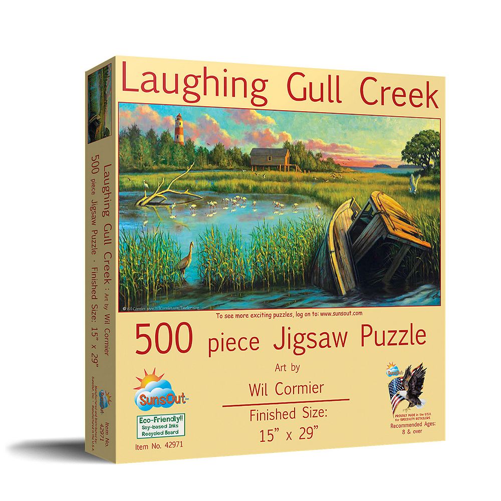 Laughing Gull Creek 500 piece Jigsaw Puzzle