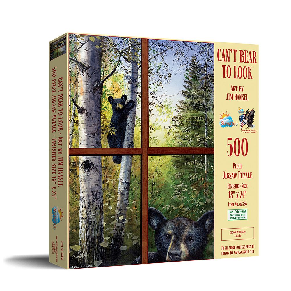 Can't Bear to Look 500 piece Jigsaw Puzzle
