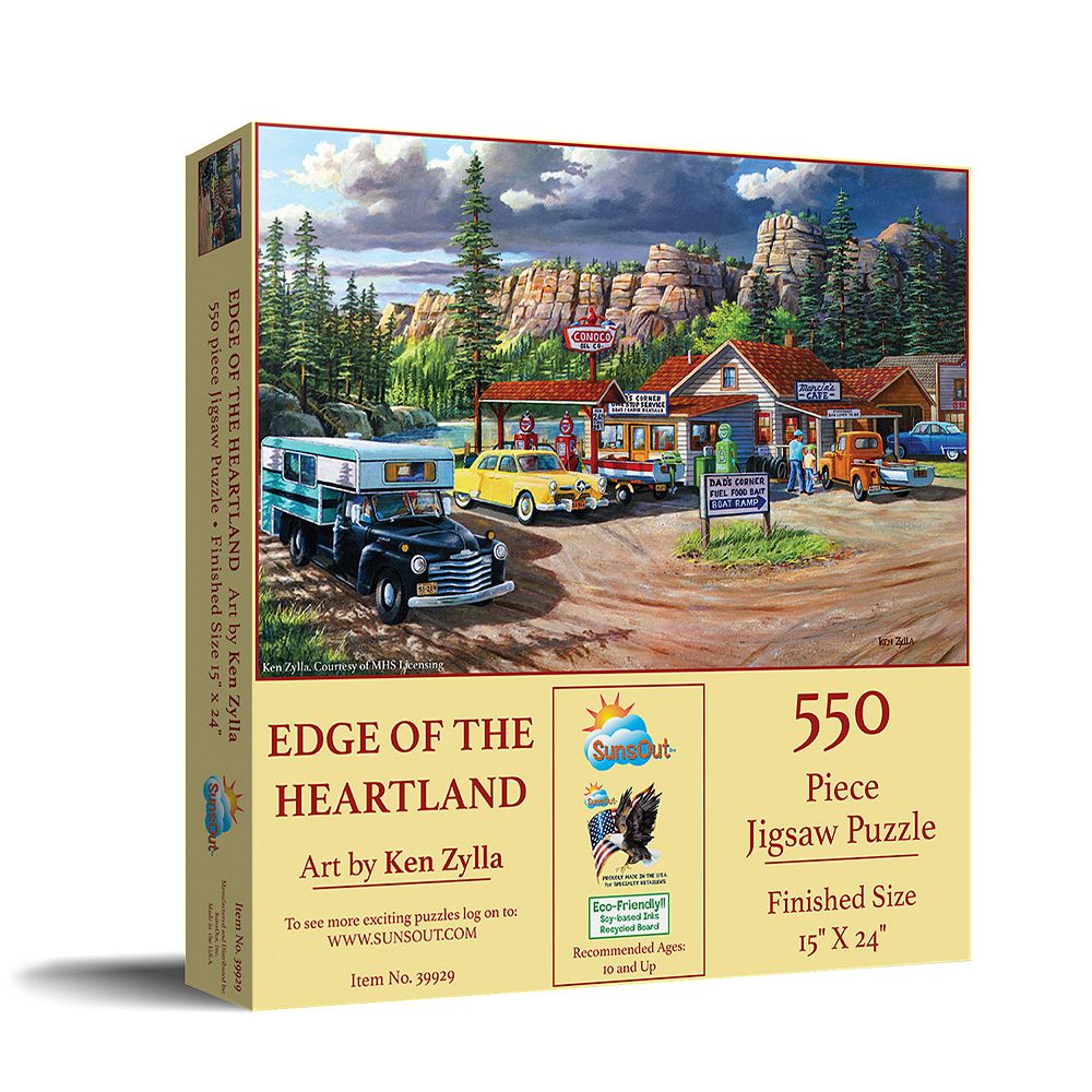 Edge of the Heartland 550 piece Jigsaw Puzzle