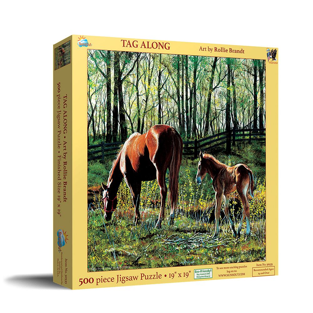 Tag Along 500 piece Jigsaw Puzzle for Adults