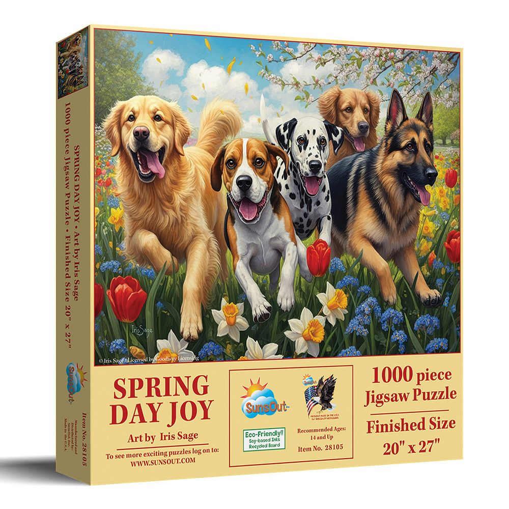 Spring Day Joy 1000 piece Jigsaw Puzzle