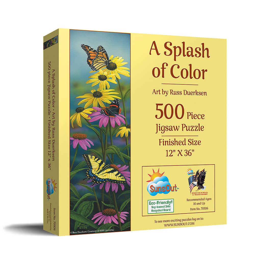Splash of Color 500 piece Jigsaw Puzzle