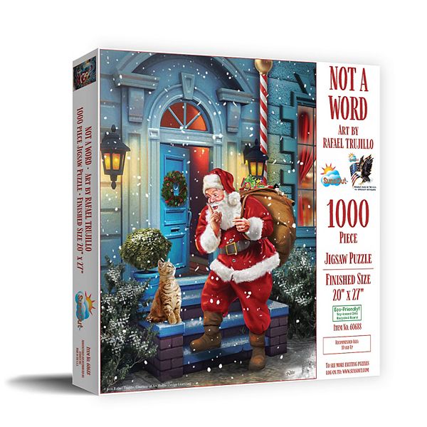 Not a Word 1000 piece Jigsaw Puzzle