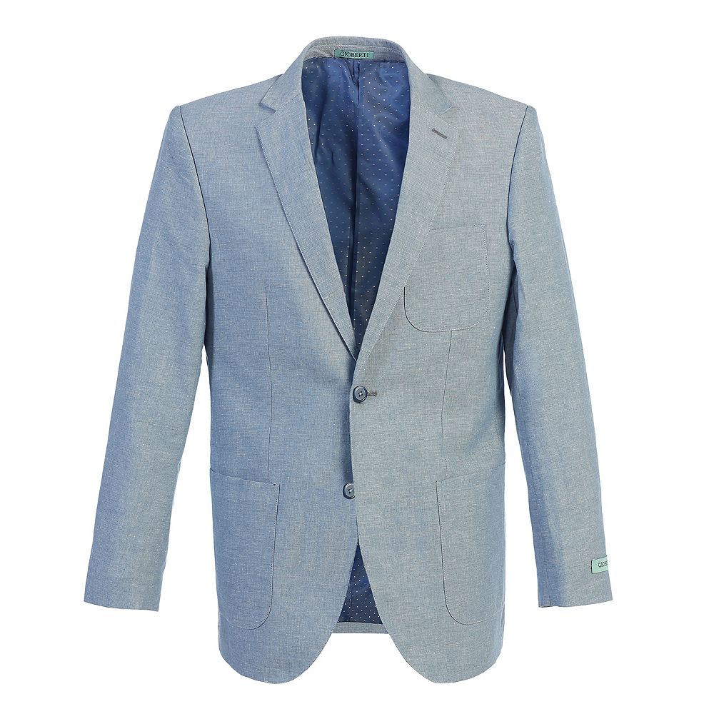 Gioberti Men's Linen Sports Coat Suit Jacket