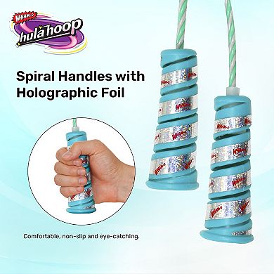 Wham-O Hula Hoop Jump Rope for Indoor Outdoor Fitness Exercise Kids ...