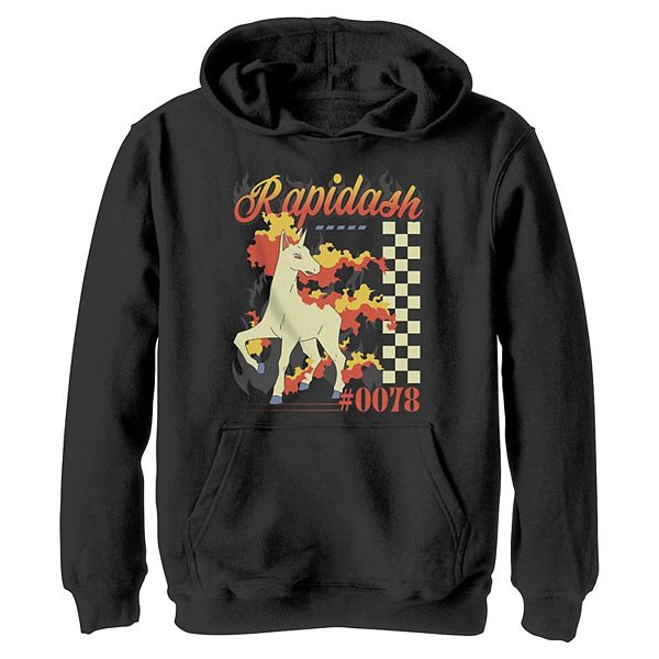 Boys 4-20 Pokémon Rapidash #78 Graphic Hoodie
