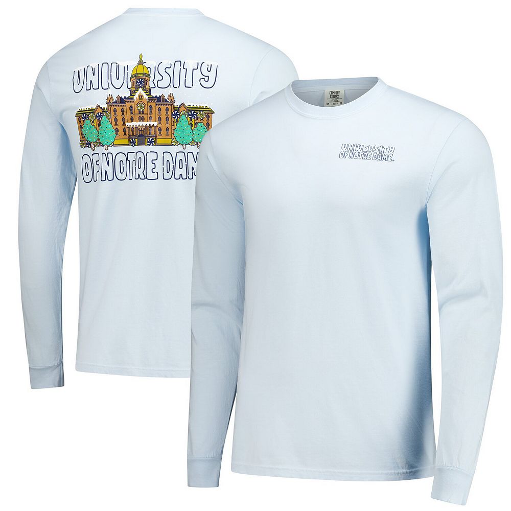 Men's Image One Light Blue Notre Dame Fighting Irish Frosted Dreams ...