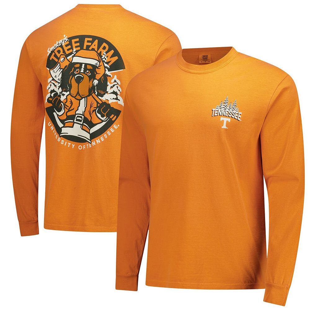 Men's Tennessee Orange Tennessee Volunteers Tree Farm Comfort Colors ...