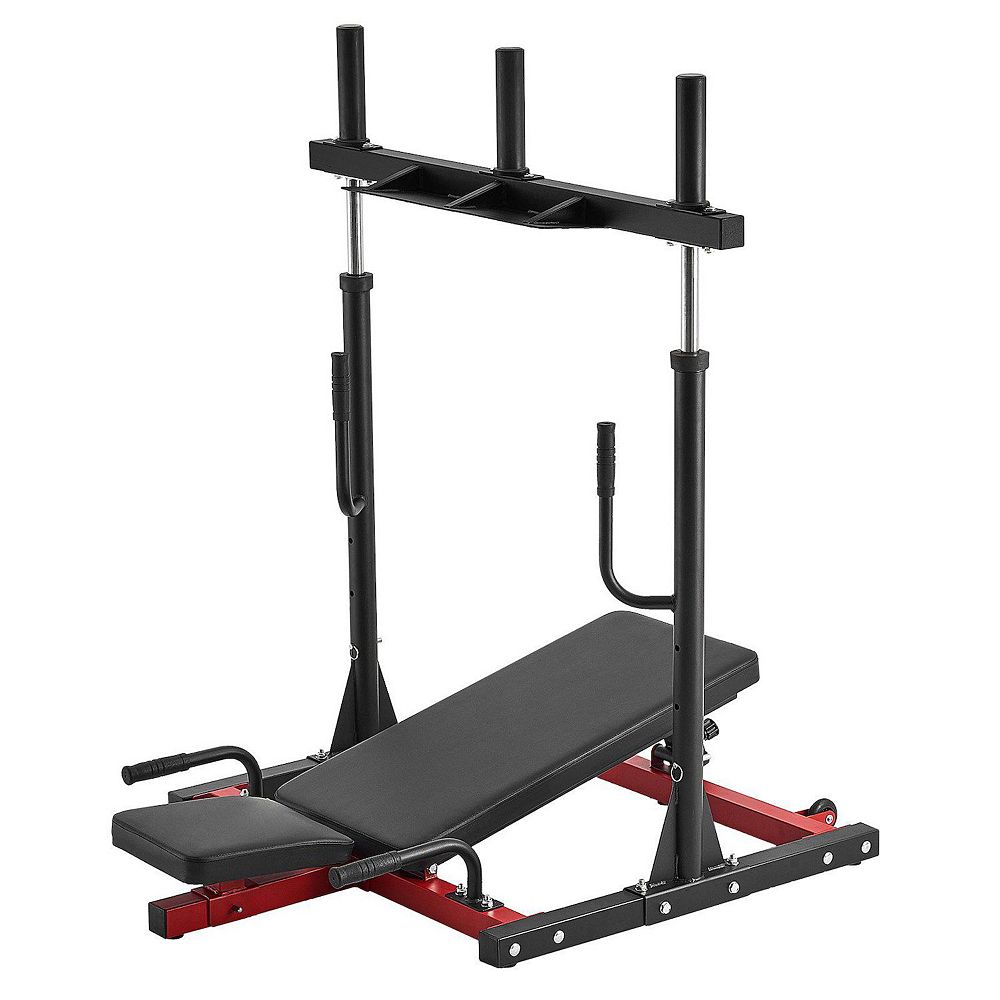 Vertical Leg Press Machine Plate-Loaded Home Gym Lower-Body Strength ...