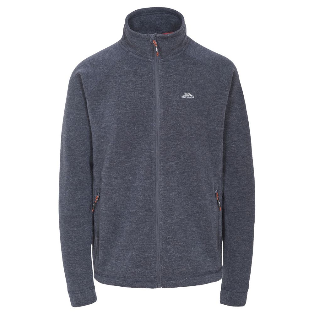 Trespass Mens Instigate Full Zip Fleece Jacket