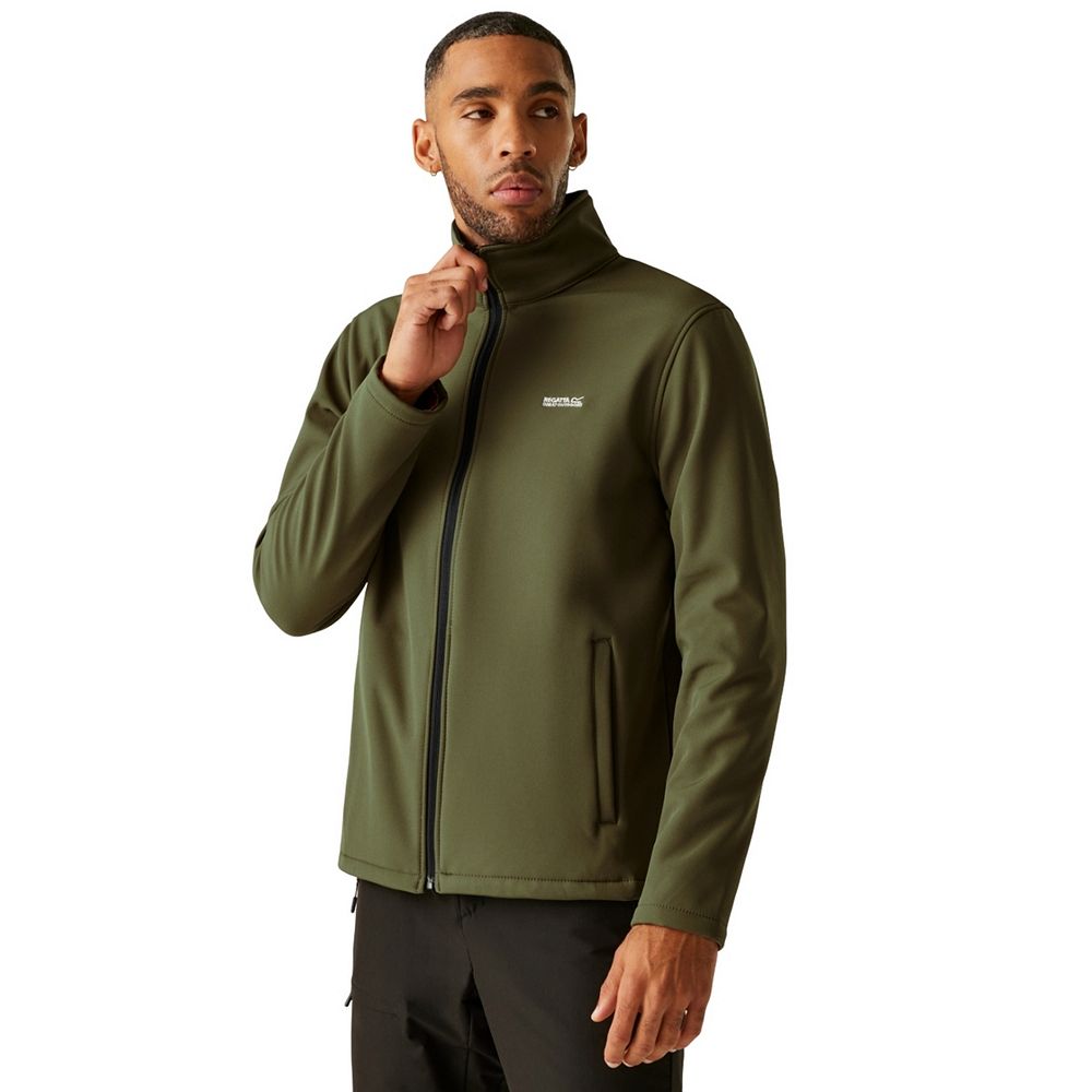Regatta Mens Cera V Wind Resistant Soft Shell Jacket