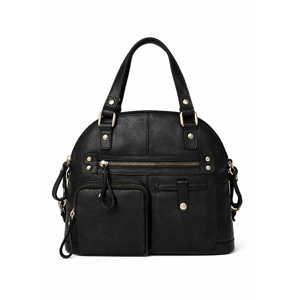 GAL Laura Leather Multiple Compartments Crossbody Bag