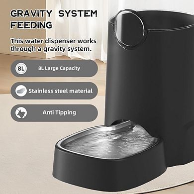 Stainless Steel Dog Water Bowl