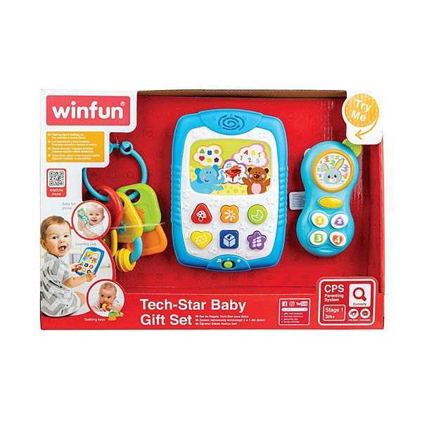 Winfun 3-pc. Tech-Star Baby Gift Set