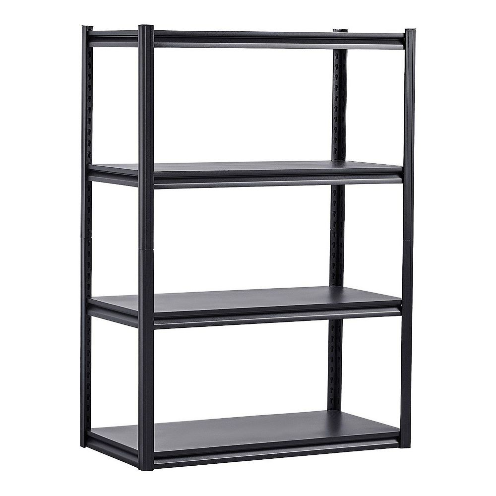 Heavy-Duty Steel Storage Rack with Adjustable Shelves for Garage or ...