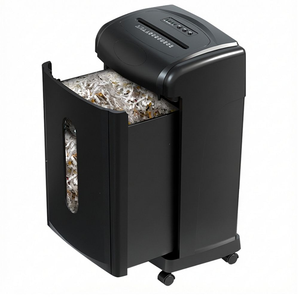 GOODSILO Large Capacity 19-Sheet Cross-Cut Paper Shredder - Heavy Duty ...