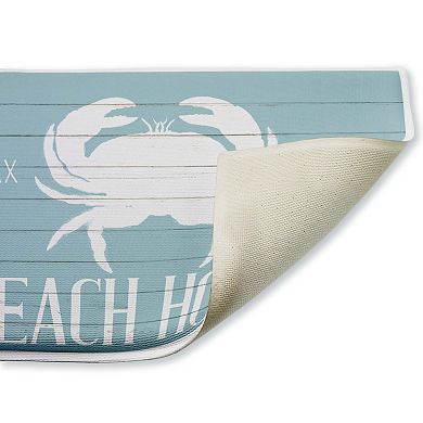Stupell Home Decor Beach House Crab Bath Mat