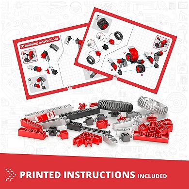 Engino Creative Builder 10-In-1 Multimodel Toy Vehicles Brick Set