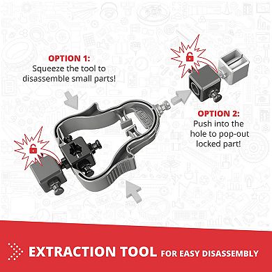 Engino Creative Builder 10-In-1 Multimodel Toy Vehicles Brick Set