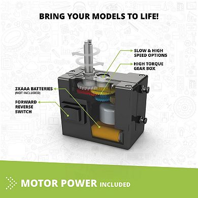 Engino Mega Builds London Eye Motorized Brick Building Set