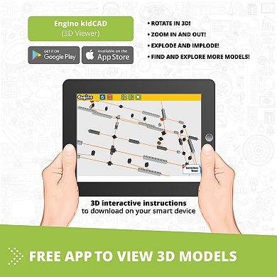 Engino Mega Builds London Eye Motorized Brick Building Set