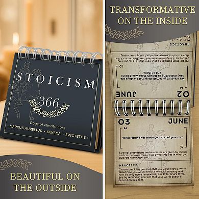 QUOKKA Calendar Stoicism 365 Daily Quotes & Stoic Affirmations for ...