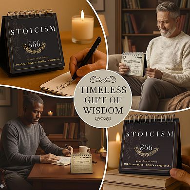 QUOKKA Calendar Stoicism 365 Daily Quotes & Stoic Affirmations for ...