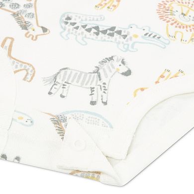 Newborn Baby Boys Huggies Babywear 100% Organic Cotton 2-Pack Zoo ...