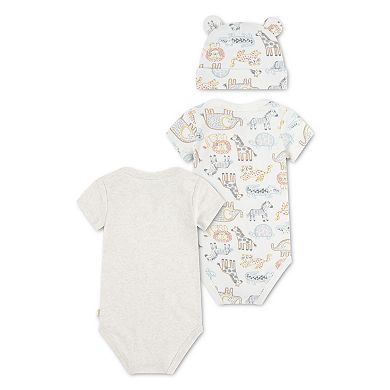 Newborn Baby Boys Huggies Babywear 100% Organic Cotton 2-Pack Zoo ...
