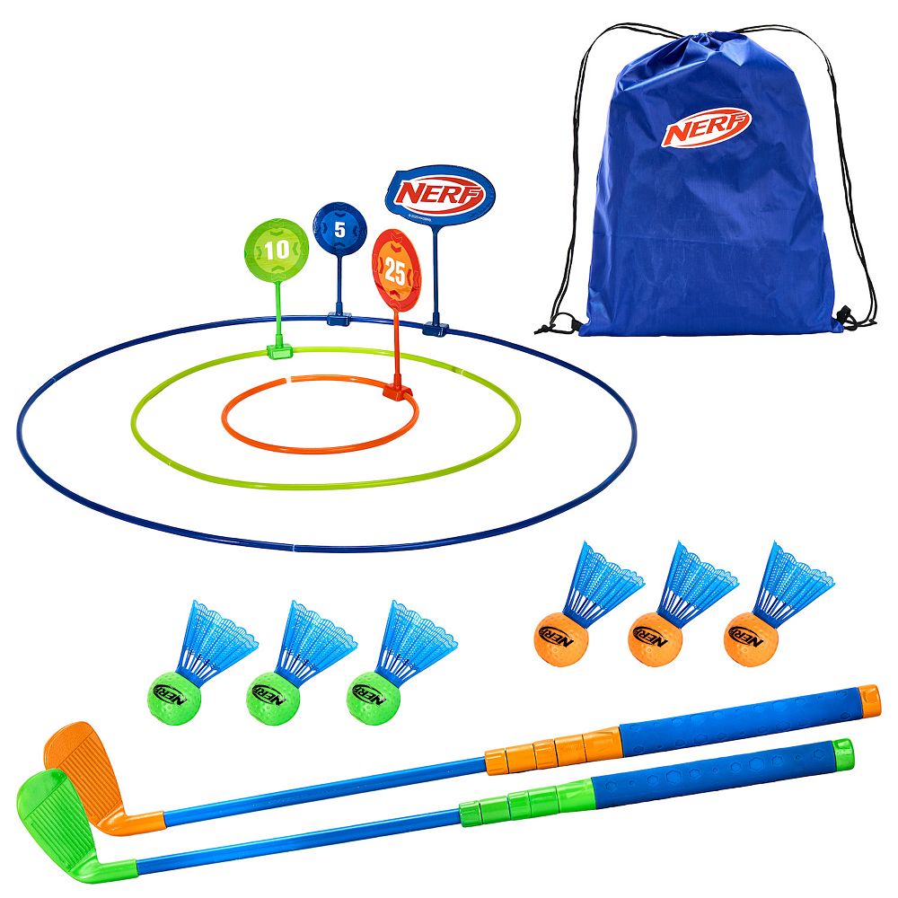 NERF Birdie Shot Youth Golf Game