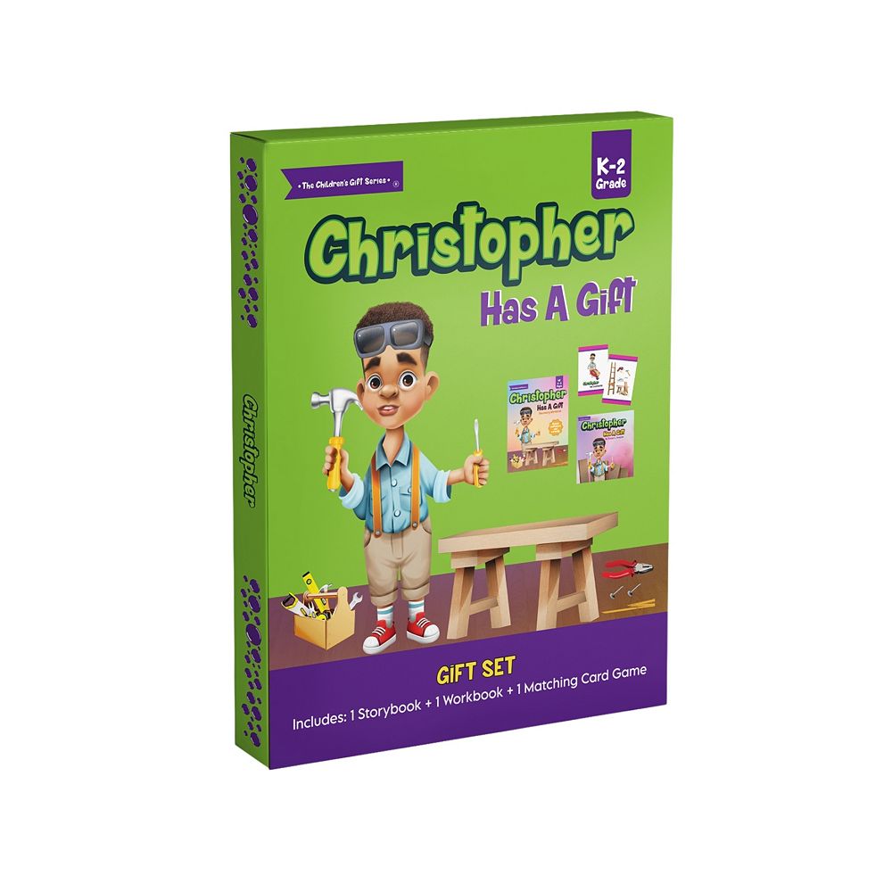 Christopher Has a Gift Book, Workbook & Matching Card Game