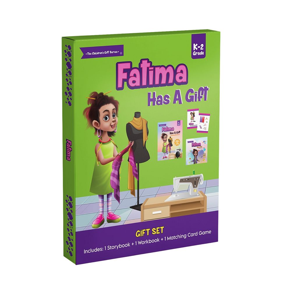 Fatima Has a Gift Book, Workbook & Matching Card Game