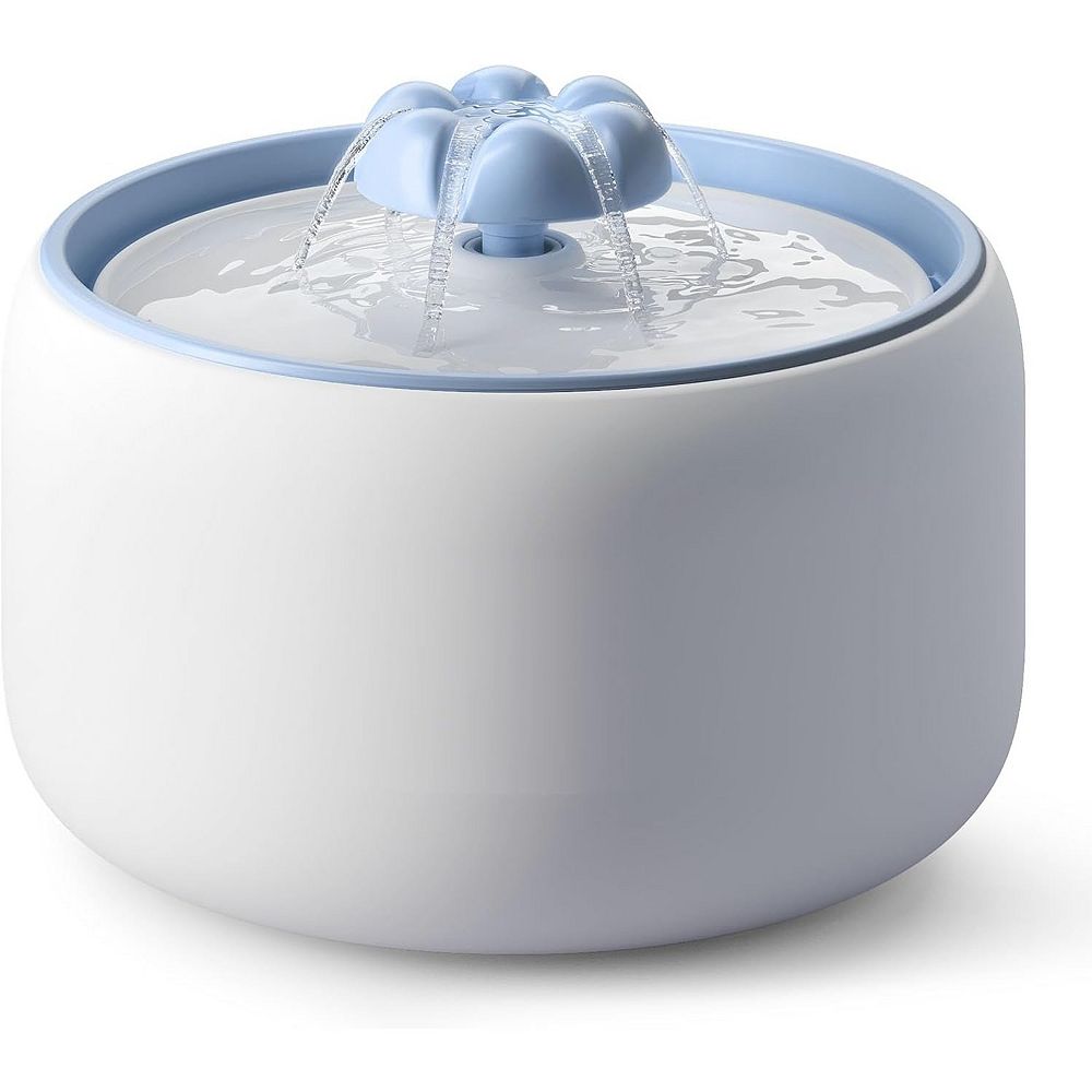 Ceramic Cat Water Fountain,3L/101oz Ceramic Pet Fountain,Automatic ...