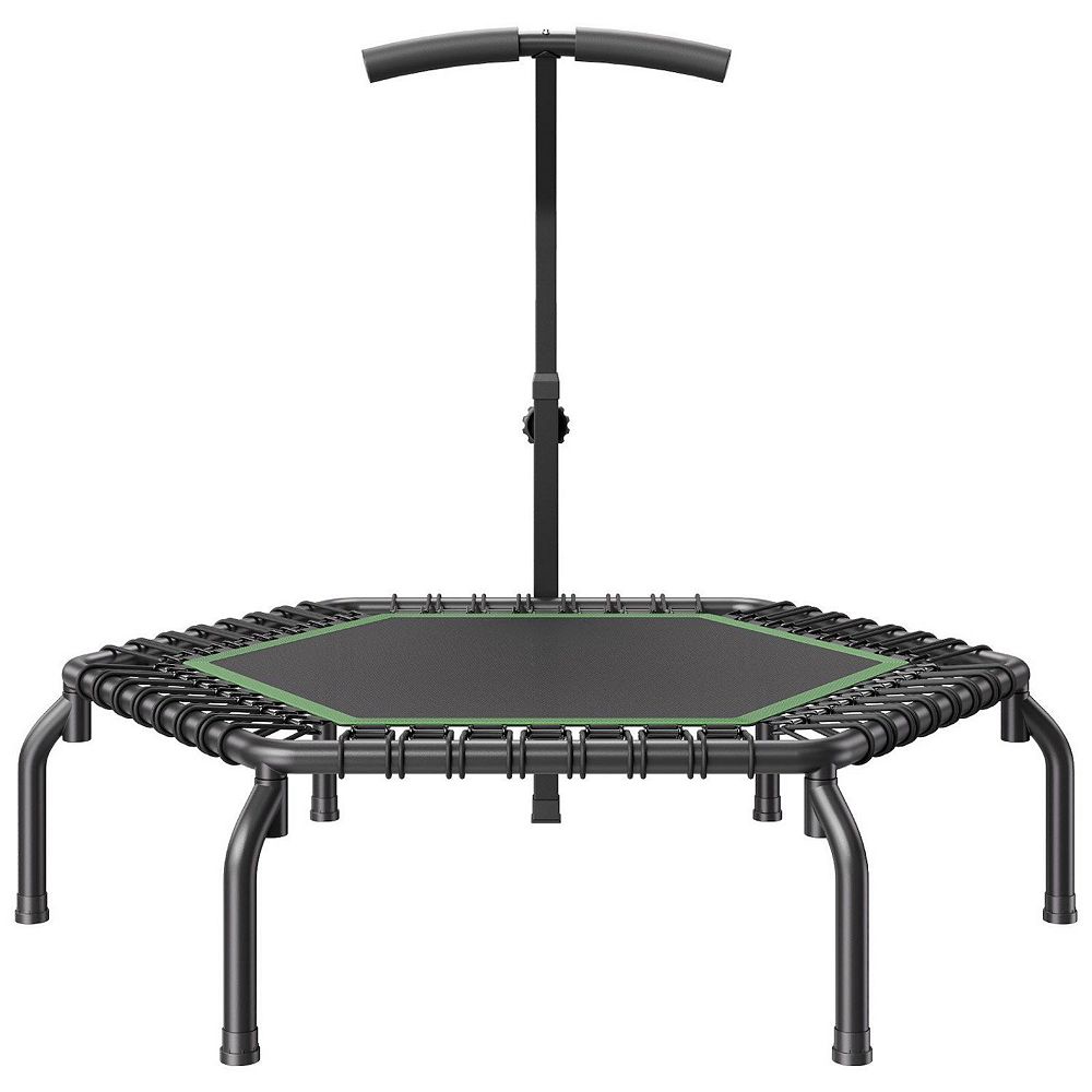 Mini Rebounder Trampoline with Detachable Legs, Home Cardio and Core ...