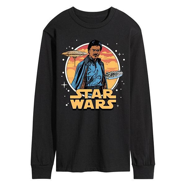 Men's Star Wars Lando Calrissian Long Sleeve Graphic Tee