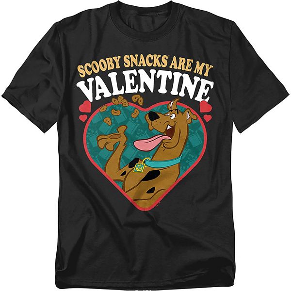 Big & Tall Scooby Doo "Scooby Snacks Are My Valentine" Graphic Tee