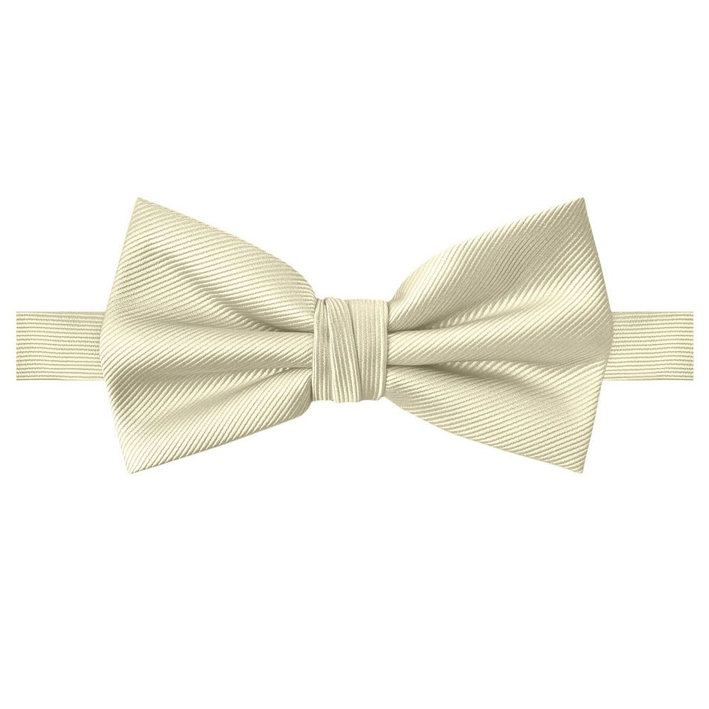 Jacob Alexander Men's Silk Blend Pre-Tied Adjustable Banded Bow Tie ...
