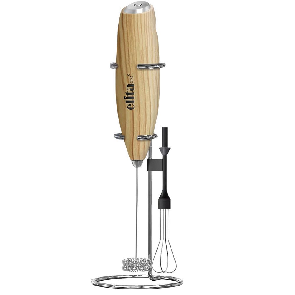 Zulay Kitchen Elita Pro Ultra High Speed Double Whisk Milk Frother ...