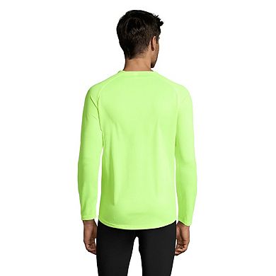SOLS Mens Sporty Long Sleeve Performance T-Shirt